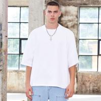 China Custom 220 Gsm Heavyweight Seamless Boxy Cropped T Shirt for Men ODM/OEM for sale