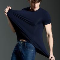 China Custom Logo Men's T-Shirt 170-220G Breathable Anti-Wrinkle Wholesale ODM for sale