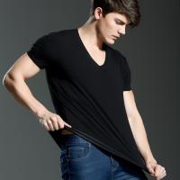 China Custom Logo Men's T-Shirt 170-220G Breathable Anti-Wrinkle Wholesale ODM for sale