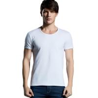 China Custom Logo Men's T-Shirt 170-220G Breathable Anti-Wrinkle Wholesale ODM for sale