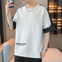 China Oversized Fit Men T Shirt 220Grams Cotton Custom Logo Boxy Tee ODM OEM for sale