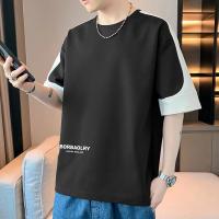 China Oversized Fit Men T Shirt 220Grams Cotton Custom Logo Boxy Tee ODM OEM for sale