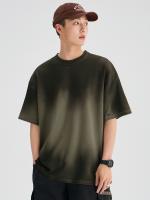 China Wholesale Custom Logo Men's T-Shirt 170-220G Cotton Anti-Shrink Breathable ODM for sale