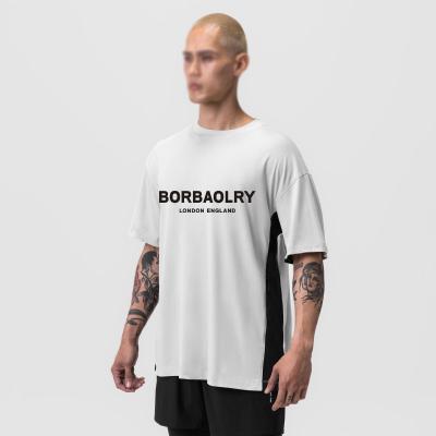 China 220 Gsm Cotton Oversized T Shirt Drop Shoulder High Quality Wholesale Custom Tshirts for Men for sale
