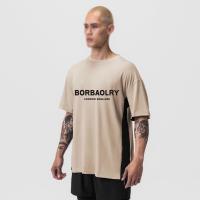 China 220 Gsm Cotton Oversized T Shirt Drop Shoulder High Quality Wholesale Custom Tshirts for Men for sale