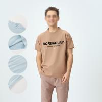 China Men's Oversized Graphic Crop Top T-Shirt 170-280G Breathable Anti-Wrinkle Custom ODM for sale