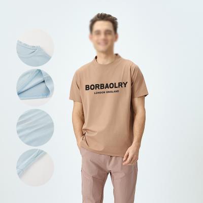 China Men's Oversized Graphic Crop Top T-Shirt 170-280G Breathable Anti-Wrinkle Custom ODM for sale