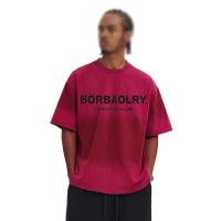 China Custom Men's Cotton T-Shirt 170-280G Short Sleeve Round Neck Anti-Wrinkle Breathable ODM OEM for sale
