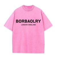 China Custom Boxy Heavyweight 280g Oversized Pullover Men Vintage Distress Acid Wash T Shirt for sale