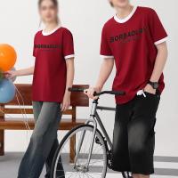 China Customizable Pure Cotton Men's T Shirt 170-280G Breathable Anti-Wrinkle Short Sleeve ODM OEM for sale