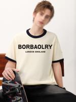 China Customizable Pure Cotton Men's T Shirt 170-280G Breathable Anti-Wrinkle Short Sleeve ODM OEM for sale