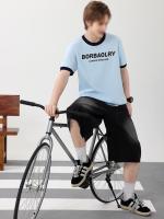 China Customizable Pure Cotton Men's T Shirt 170-280G Breathable Anti-Wrinkle Short Sleeve ODM OEM for sale