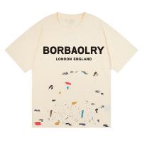 China Custom Men Acid Washed Graffiti Paint Splash Cotton T Shirt Wholesale 170 280G ODM OEM for sale