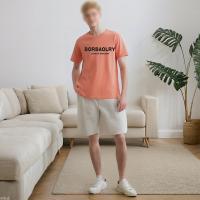 China Wholesale Custom Printed T-Shirt for Men 220gsm Cotton Plain Blank Tshirts Short Sleeve for sale