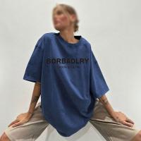 China Oversized Vintage Washed Cotton T-Shirt Heavyweight 170-280G Custom ODM for sale