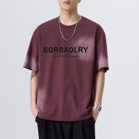 China Wholesale Oversized Unisex Cotton T-Shirt 280 Gsm Heavyweight Streetwear Custom DTG Print for Men for sale