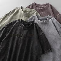 China Custom Logo Heavyweight Cotton Acid Wash T-Shirt 170-280g Oversized Vintage Digital Printing Men for sale