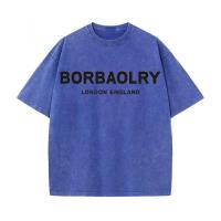 China Custom Logo Heavyweight Cotton Acid Wash T-Shirt 170-280g Oversized Vintage Digital Printing Men for sale