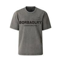 China Wholesale Heavy Weight Oversize Men's T Shirt 170-280G Cotton Vintage Printing for sale