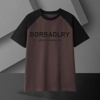 China Heavy Cotton T-Shirt for Men 220g Breathable Oversized Short Sleeves Casual Long Length Knitted Fabric for sale