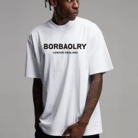 China 220gsm Cotton Oversized T Shirt High Quality Drop Shoulder Wholesale Custom Tshirts for Men for sale
