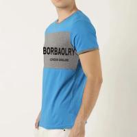 China 2025 Summer Men's Cotton T-Shirt 170-220g Loose Fit OEM Custom Wholesale for sale