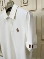 China Premium Cotton Men Polo Shirt Long Sleeve 170-230G Anti-Wrinkle Breathable ODM/OEM for sale