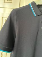 China Men's 100% Cotton Pique Polo Shirt with Contrast Trim 170-230G ODM/OEM Long Sleeve for sale