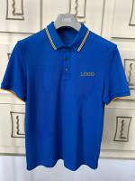 China Men's 100% Cotton Pique Polo Shirt with Contrast Trim 170-230G ODM/OEM Long Sleeve for sale