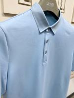China Premium Men Polo Shirts Minimalist Design Short Sleeve Cotton Fabric 170-230G OEM ODM for sale