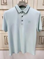 China Luxury Men Polo Shirts Minimalist Contrast Collar 170-230G Cotton Long Sleeve ODM OEM for sale