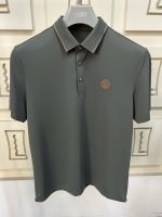 China Luxury Men Polo Shirts Minimalist Contrast Collar 170-230G Cotton Long Sleeve ODM OEM for sale