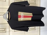 China Cotton Crew Neck Embroidered T-Shirt for Men 170-230G Anti-Wrinkle Breathable for sale