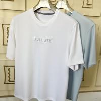China Luxury Men Cotton Crew Neck T-Shirt 170-230G Custom Logo Print OEM ODM Anti-Wrinkle for sale