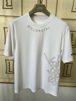 China Cotton Crew Neck T-Shirt for Men Rhinestone Logo Graphic Design 170-230G OEM ODM for sale