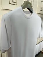 China Men's Cotton Sportswear Short Sleeve Top and Pants Set 170-230G Breathable Anti-Wrinkle for sale