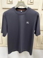 China Minimalist Printing Short - Sleeve T - Shirts for Men, Solid Color Basic Tees Men Tshirt for sale