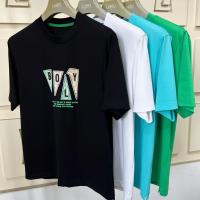 China Men's 100% Cotton Crew Neck Short Sleeve T-Shirt with Graphic Print 170-230G for sale