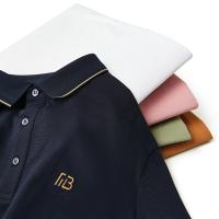 China Custom OEM Cotton Golf Polo Shirt for Men Breathable Anti-Wrinkle 170g Fabric for sale