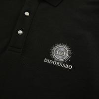 China Custom Anti-pilling Quick-dry Breathable Embroidered Polo Shirt for Men 170-120gsm Cotton for sale
