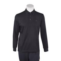 China 100% Cotton Plain Color Casual Long Sleeve Shirts for Men 170-210gsm Custom Logo Printing for sale