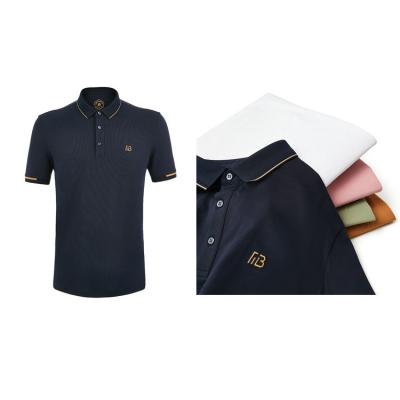 China 100% Cotton Embroidery Polo T-Shirt for Men 170-210G ODM/OEM Custom for sale
