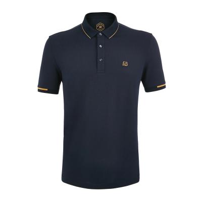 China Wholesale 100% Cotton Men's Polo Shirt Custom Color Black Green 170-120g ODM OEM for sale
