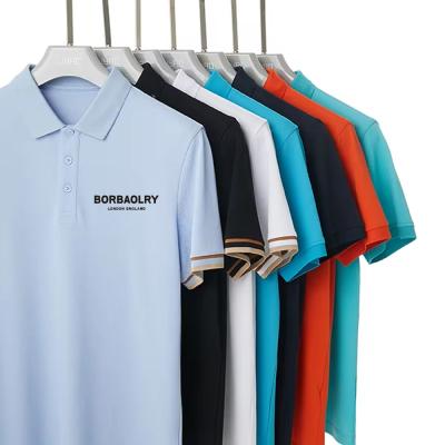 China Custom Logo Men's 100% Cotton Sport Polo Shirt 170-210G ODM OEM Manufacturer for sale