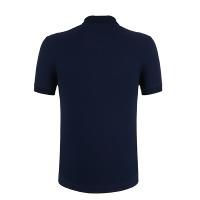 China 250Gsm Classic Style Embroidery 100% Cotton Polo TShirts Slim Fit Men Short Sleeve for sale