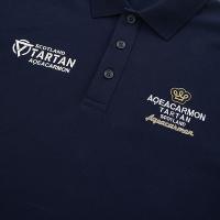 China 250Gsm Classic Style Embroidery 100% Cotton Polo TShirts Slim Fit Men Short Sleeve for sale