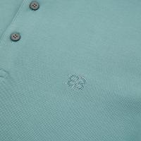 China Custom Embroidery Logo Men's Polo Shirts 100% Cotton Breathable Anti-Wrinkle 170-120G for sale