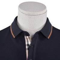 China Custom Sublimated Long Sleeve Polo Shirts for Men 100% Cotton 170-120gsm Breathable Anti-Wrinkle ODM OEM for sale