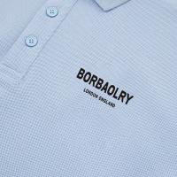 China Customized 170-210G Cotton Golf Polo Shirts for Men Breathable Short Sleeve ODM/OEM for sale
