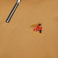 China Men's 95% Cotton 5% Polyester Long Sleeve Shirt Sublimation Printing 220-280G for sale